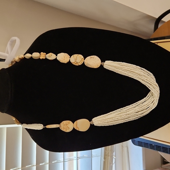 Coldwater Creek | Jewelry | Earthy Colored Gemstones And Cream Colored ...